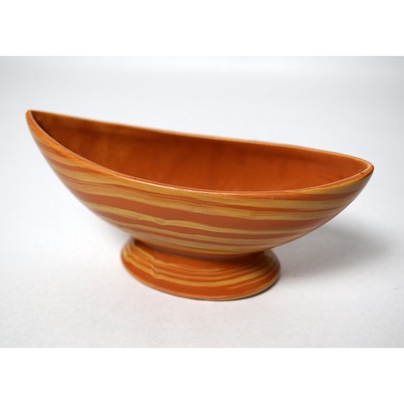 Mccoy | Accents | Vintage Mcm Mccoy Harmony Line Orange Planter 96s ...